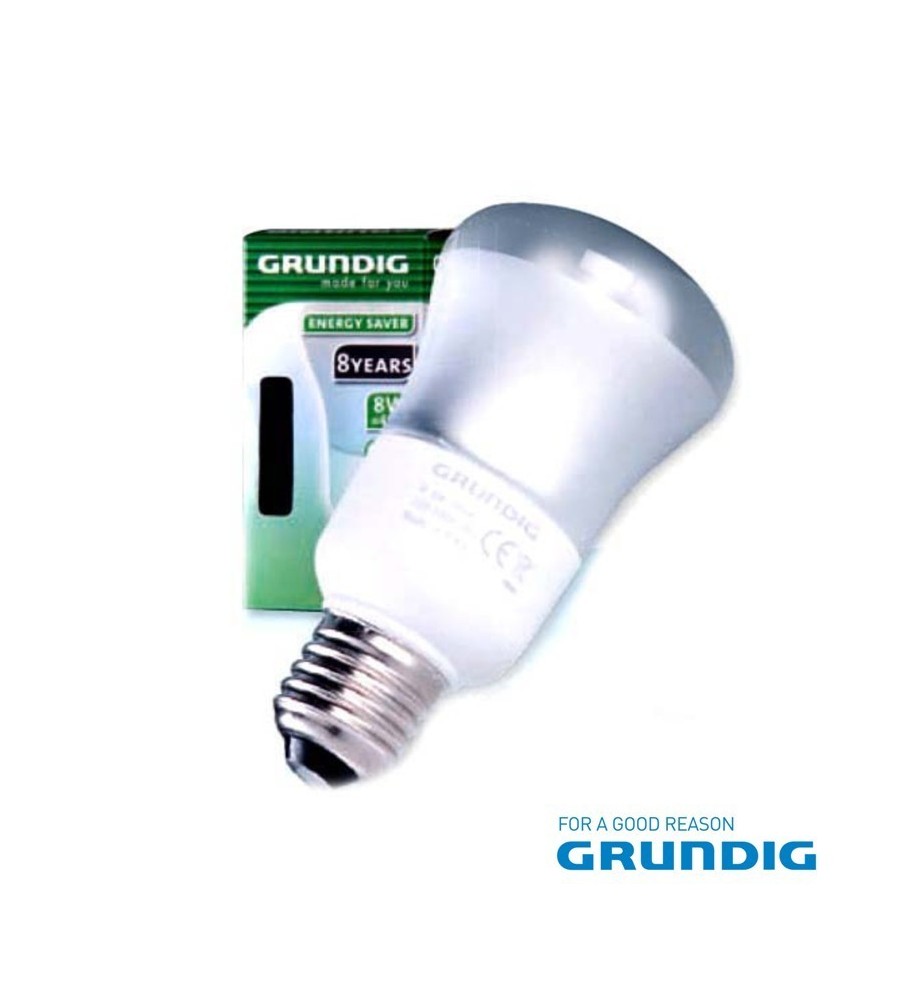 LÂMPADA ECON REFLEX 11W(igual)55W 230V E27 2700K 8000H GRUNDIG