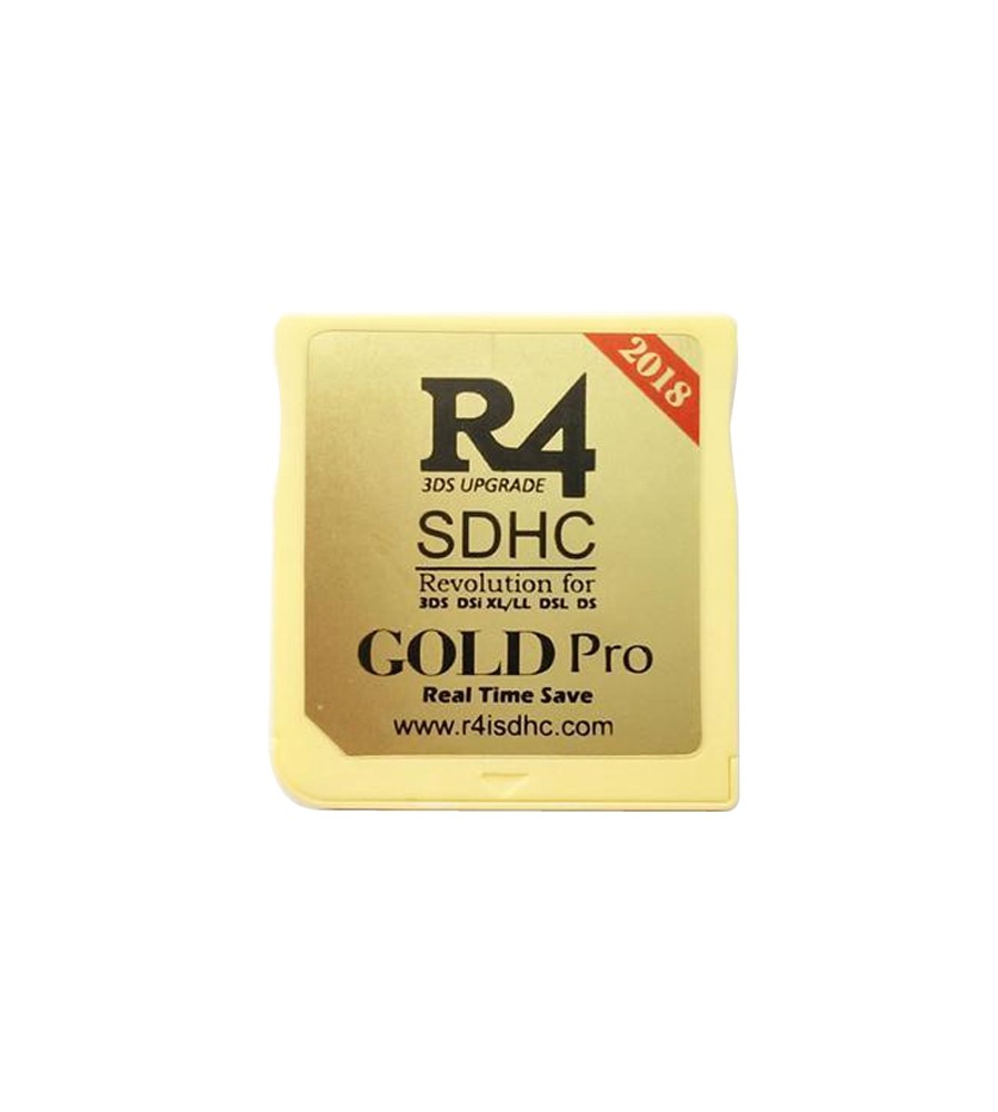 Cartão R4I SDHC Dual Core Gold Pro (Versão 2020)