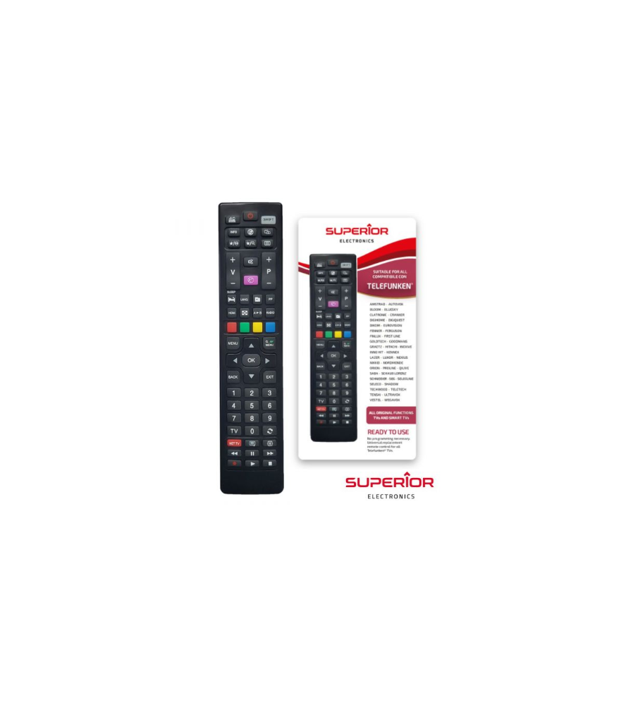 Comando TV Universal para mais de 40 marcas