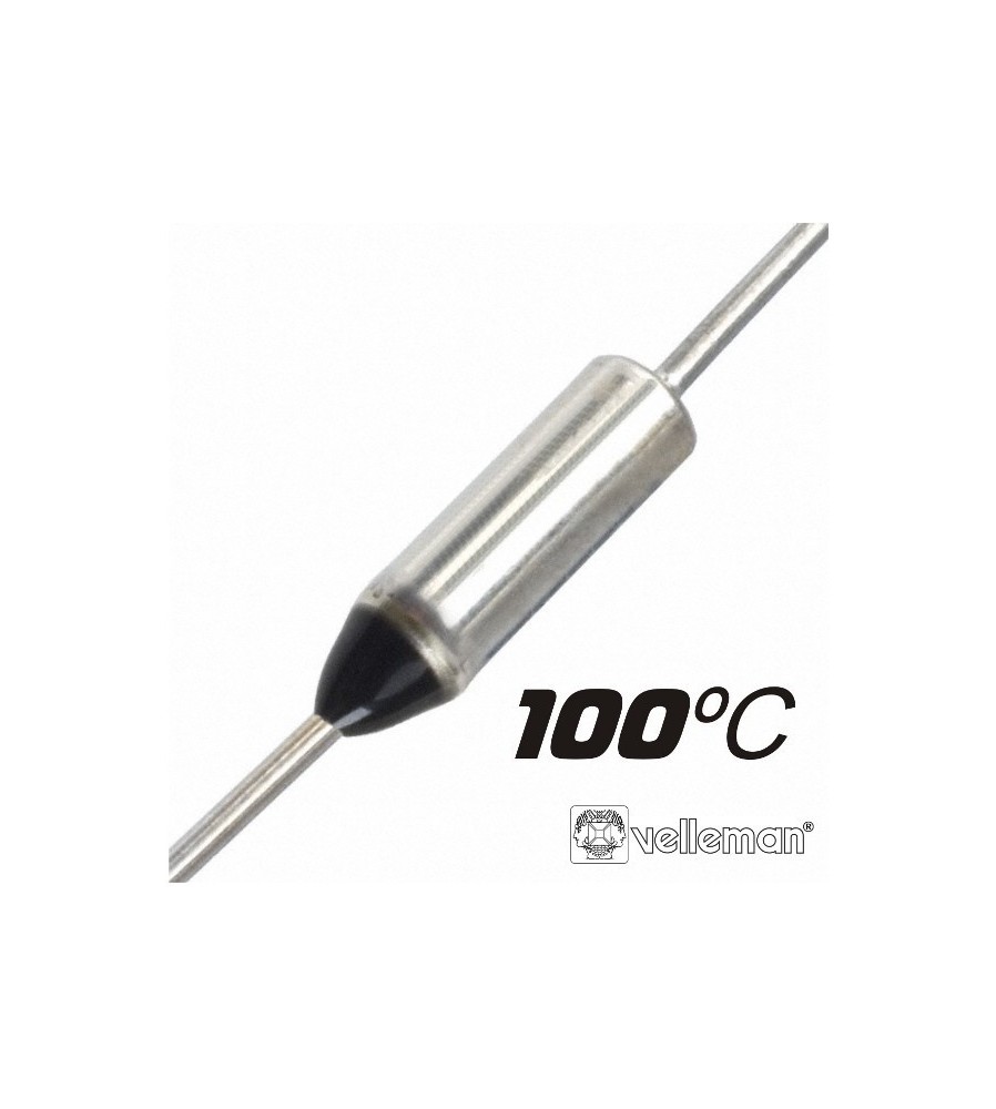 FUSÍVEL TÉRMICO 100ºC 250V VELLEMAN